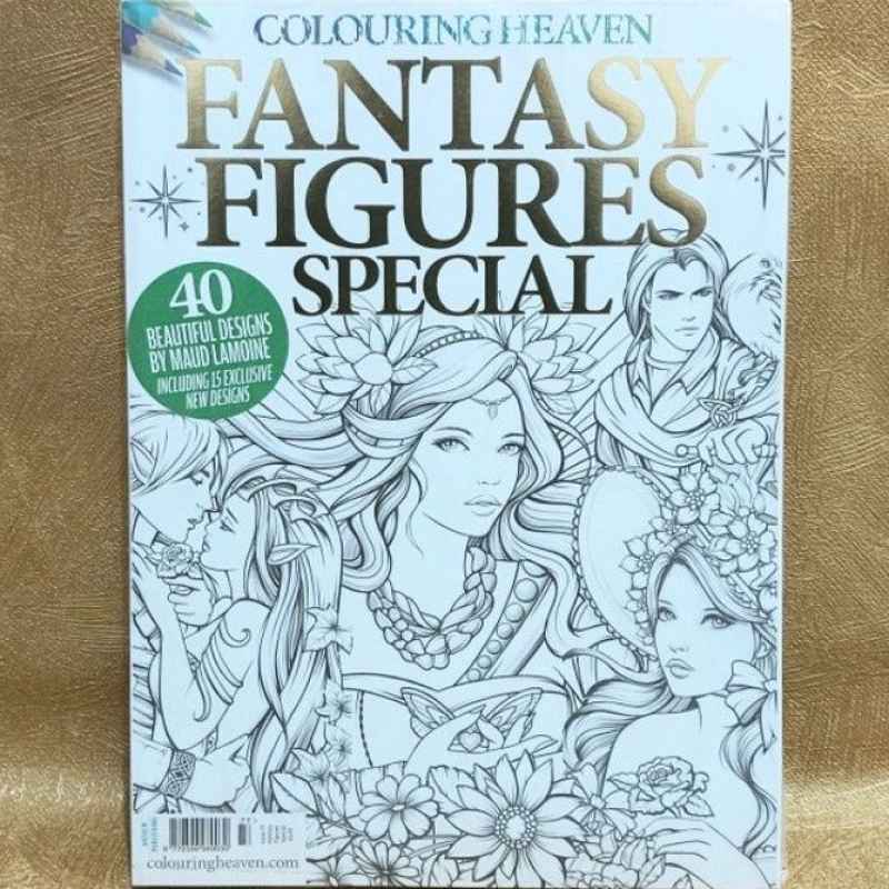 Jual Majalah Import Colouring Heaven Issue 77 Fantasy Figures Special ...