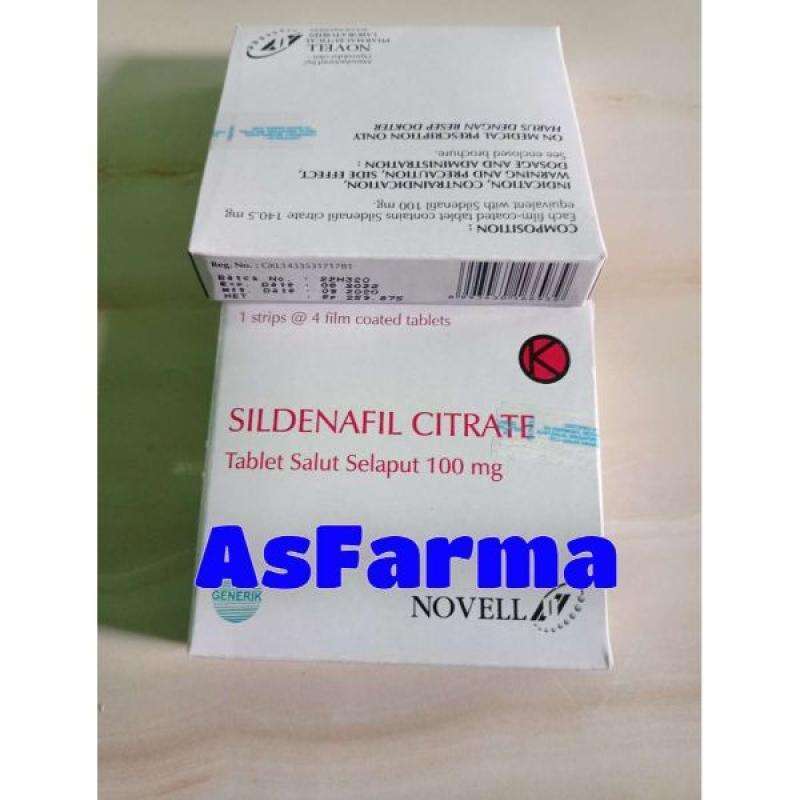Jual Asli Sildenafil Citrate 100 Mg/ Box Exp 2025 Generik/ericfil Di ...
