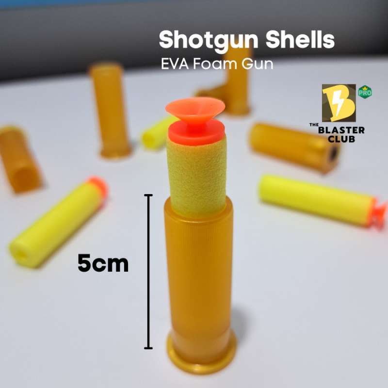 Promo Shell Peluru Soft Bullet Nerf Dart Blaster Xm1014/m870 Magazine Diskon 50% Di Seller ...