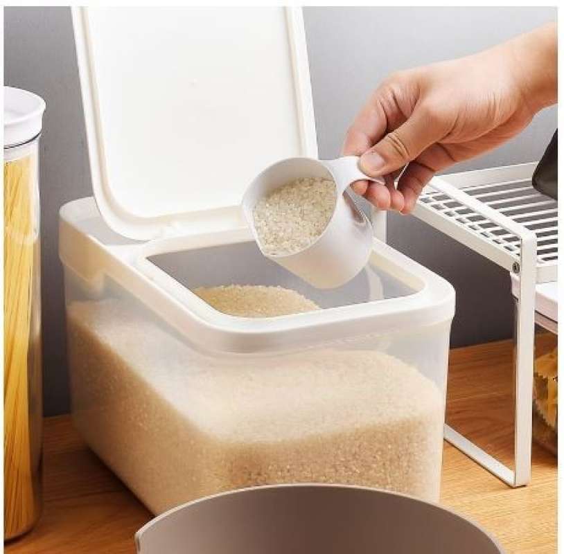 Jual Kiara Tempat Beras 5 Kg - Rice Box Kiara 5 Kg Di Seller Shin Store ...