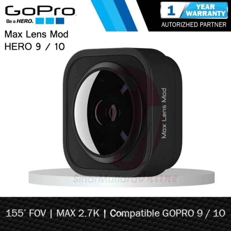 Promo Gopro Max Lens Mod For Hero9& 10 Black Diskon 23% Di Seller Indah ...