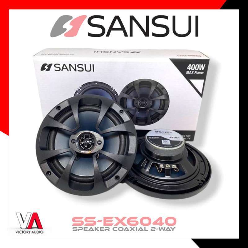 Promo Speaker Coaxial 2-way Audio Mobil Sansui Sa-1621s 6 Inch Original ...