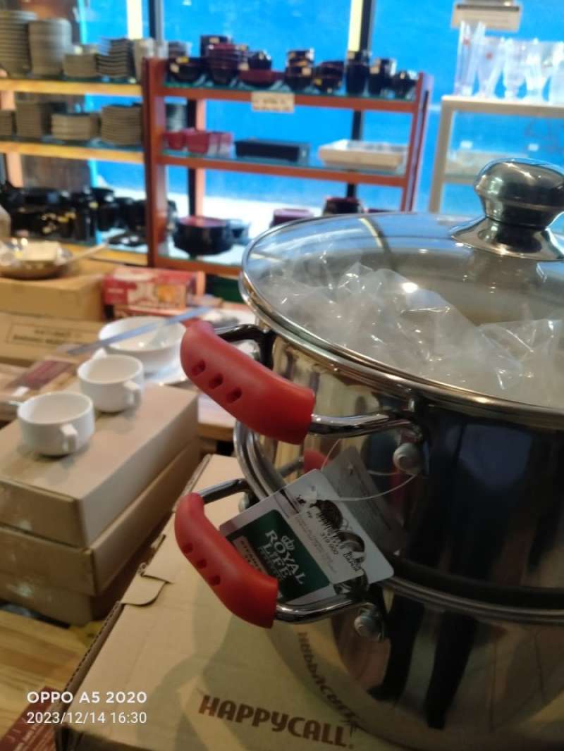 Jual Royal Life Stainless Steamer Set 22 Cm X 2 Susun / Kukusan ...