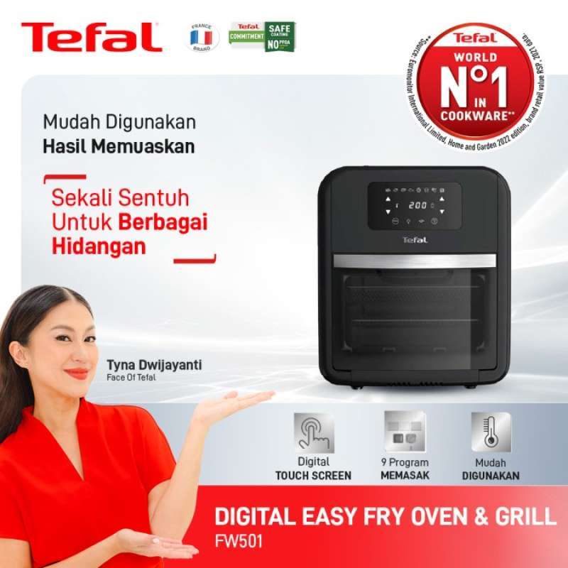 Jual Tefal Digital Easy Fry Oven & Grill Fw501 9in1 Air Fryer [fs] Di Seller Doujin - Cengkareng ...