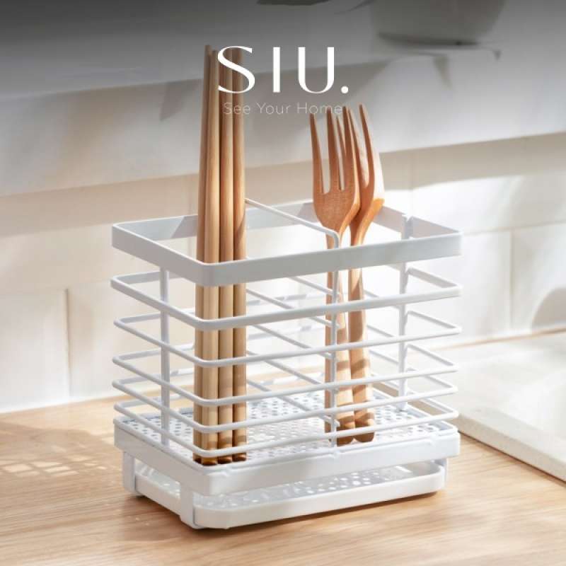 Jual Nami Utensil Holder - Tempat Sumpit Sendok Garpu Stainless ...