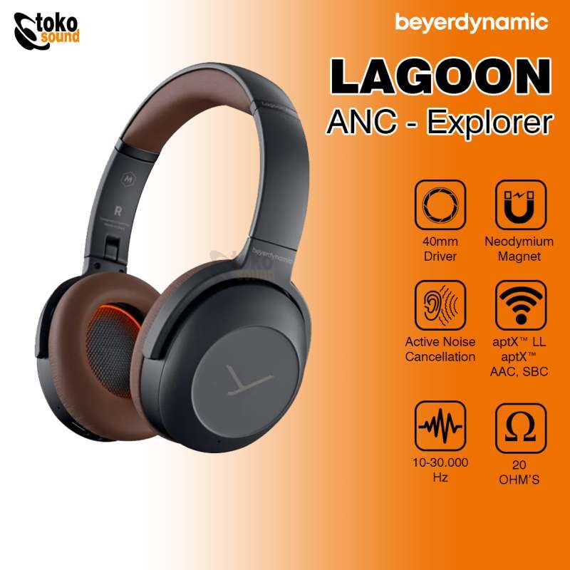 Jual Beyerdynamic Lagoon Anc Explorer - Closed Headphone Wireless With ...
