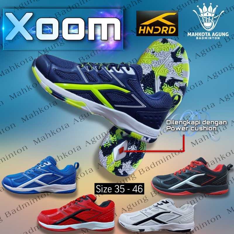 Jual Sepatu Badminton Hndrd Hundred Xoom Ii Dan Xoom I Original ...