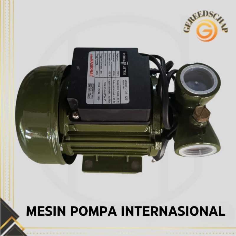 Jual Mesin Pompa International Db 125 Pompa Air Sumur Dangkal Di Seller ...