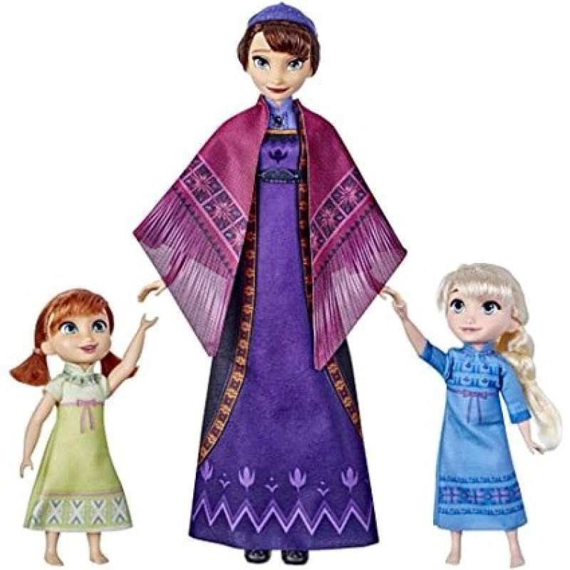 Jual Disney Princess Frozen Ii Elsa And Anna Singing Lights Dress Up ...