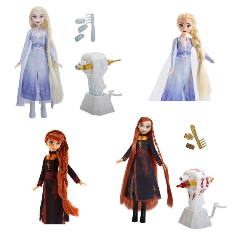 Jual Disney Princess Frozen Ii Elsa And Anna Singing Lights Dress Up ...