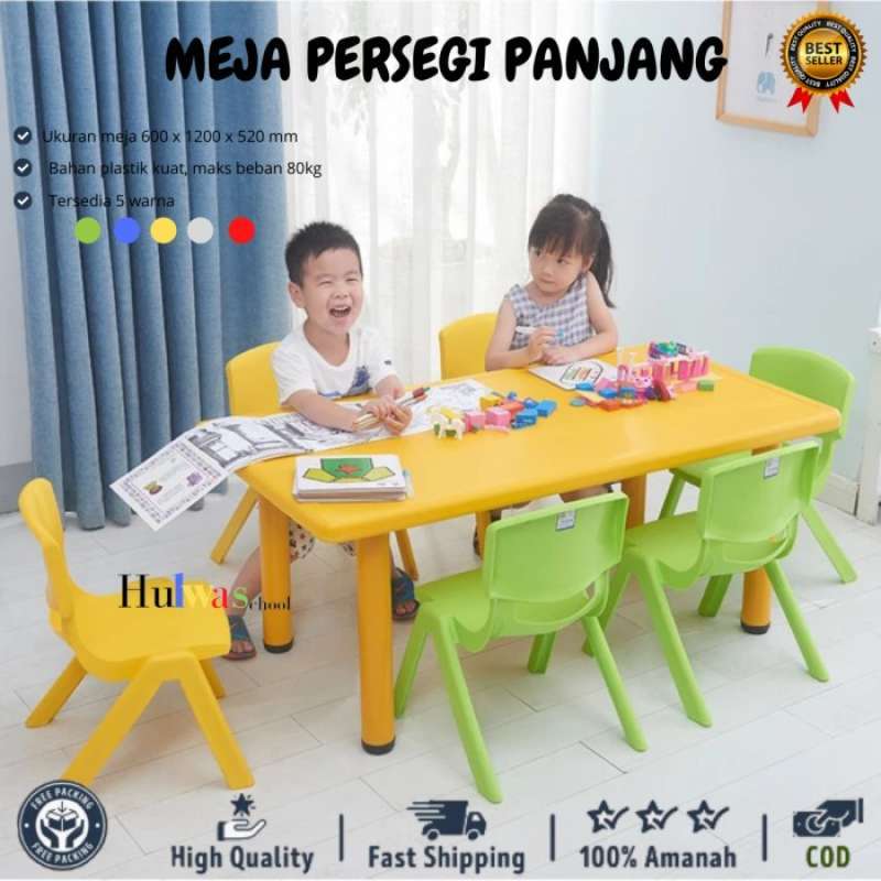 Jual Meja Anak Tk | Meja Anak Paud | Meja Anak Plastik Kuat | Meja Anak Pan Di Seller Up Store9 ...