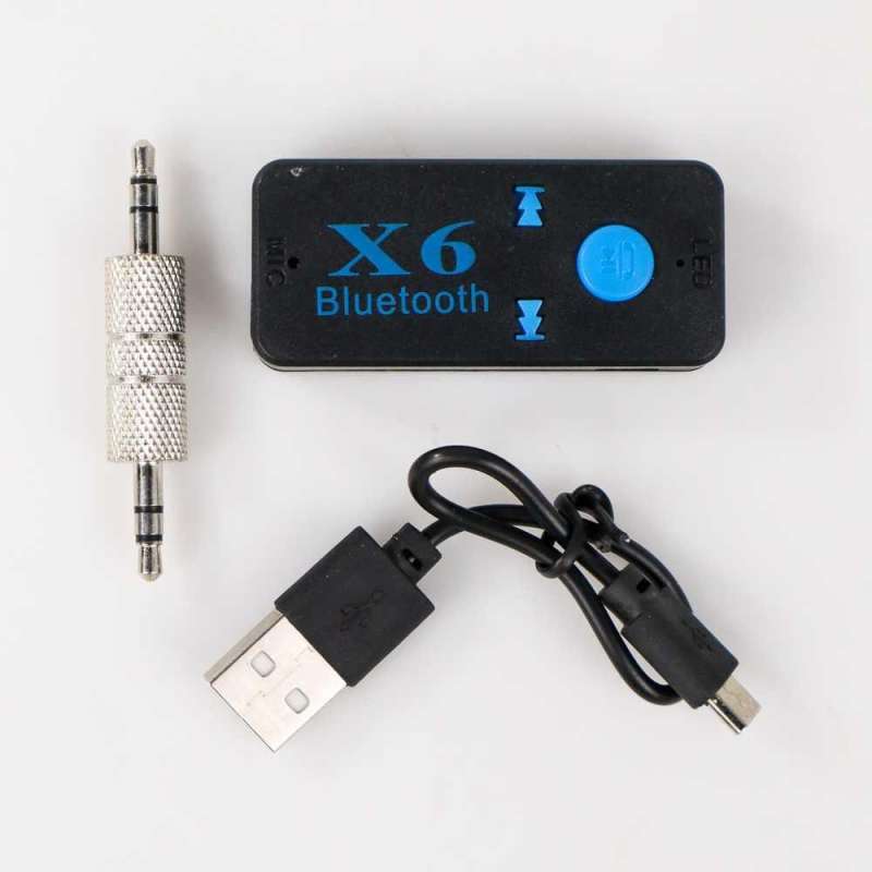 Jual Bluetooth 4.1 Aux Audio Receiver Mobil 2.4 Ghz X6 Receiver ...