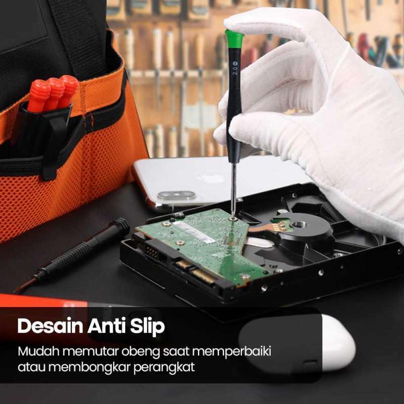 Jual Obeng Set Reparasi Smartphone Handphone 8 In 1 Me-2301 Obeng ...