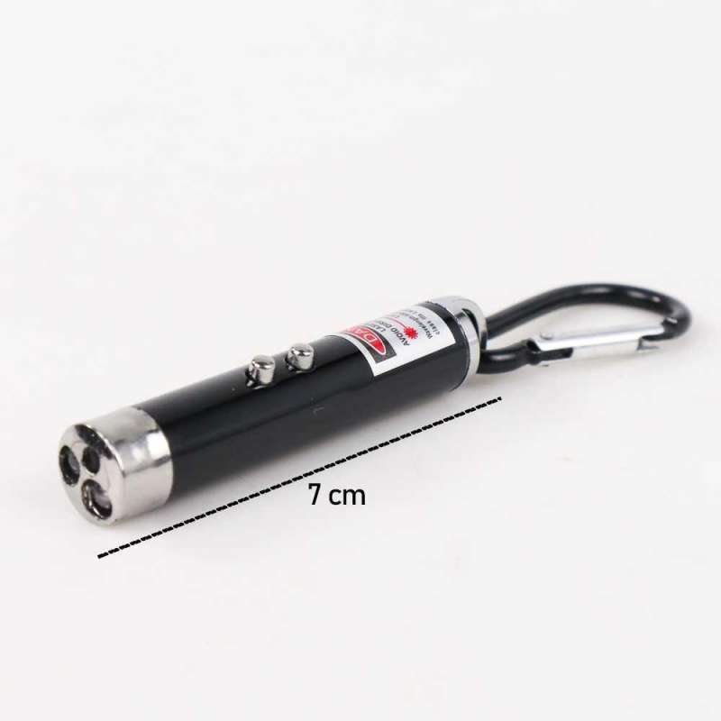 Jual Red Laser Pointer 3 In 1 Senter Led Flashlight Uv 1mw 650nm A-lpp ...