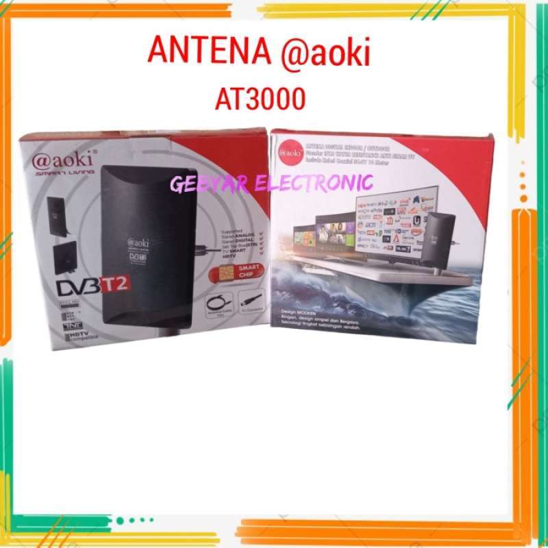 Promo Antena Digital Aoki At3000 Indoor Outdoor / Aoki At3000 Diskon 33% Di Seller Alfaza Shop ...