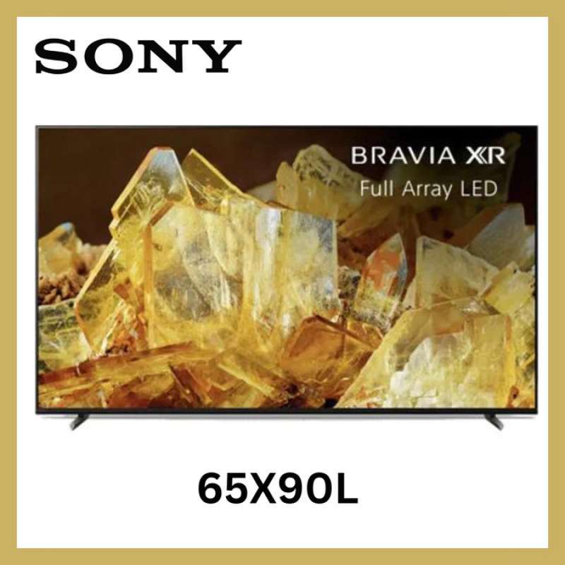 Promo Sony Bravia Led X90k 4k Hdr Google Tv 65 Inch Xr-65x90k - Black ...