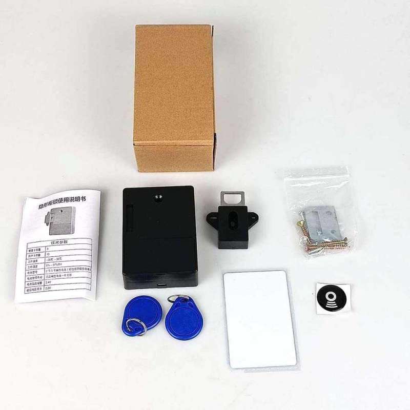 Jual Golden Security Kunci Lemari Sensor Rfid Keyless Cabinet Door Lock ...