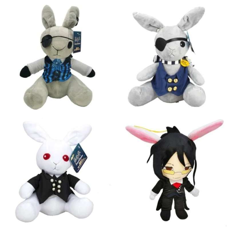 Jual 4 Styles Plush Doll Black Butler Season 2 Voyage Bitter Rabbit Di ...