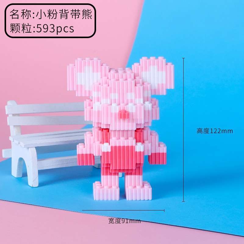 Jual Violent Bear Mikro Block/ Micro Blok / Mini Block Mainan Susun ...