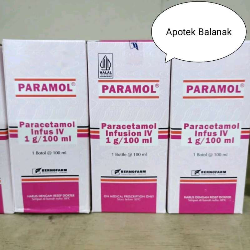 Jual Paramol/100ml/paracetamol/infus/box Di Seller Apotek Balanak - Kayu Manis, Kota Jakarta ...