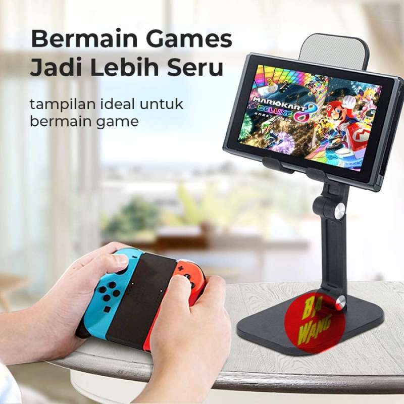 Jual Standing Lipat Universal Dudukan Hp Tablet Folding Desktop Phone ...