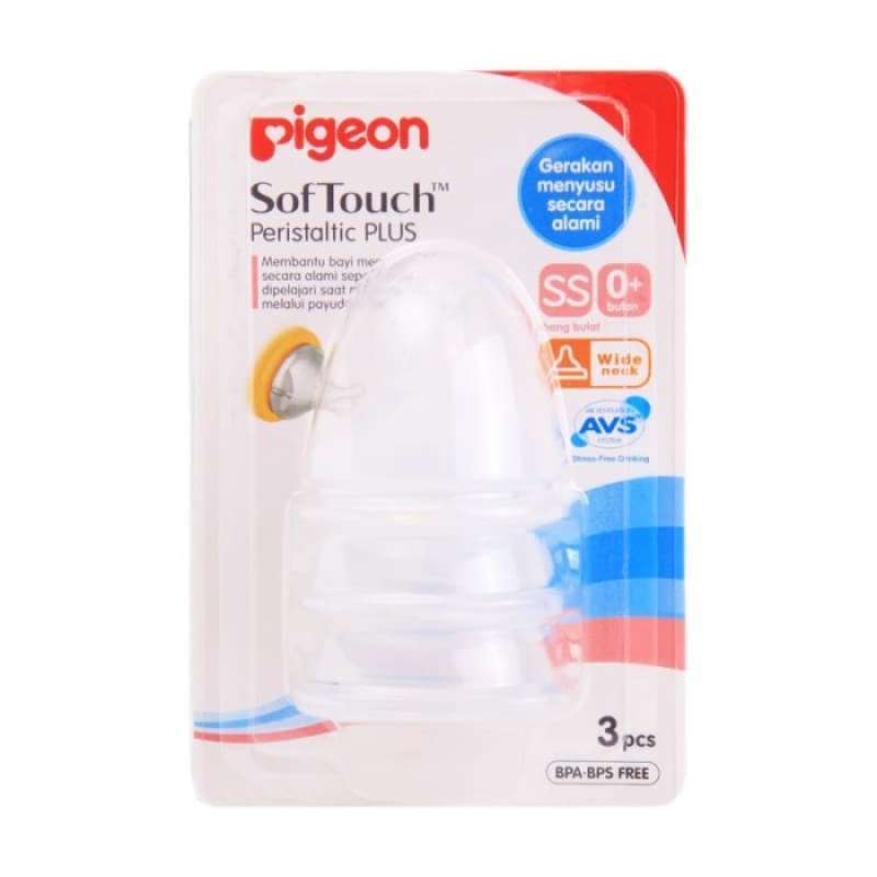 Jual Pigeon Nipple Wide Neck Peristaltic Plus Blister Isi 3 - Ss Di Seller Zenin - Cengkareng ...