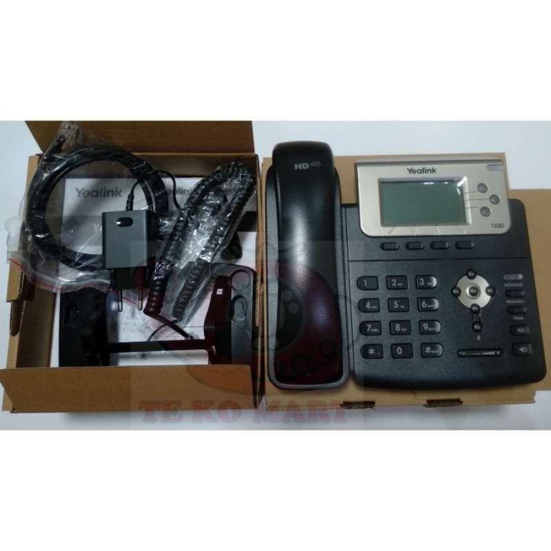 Promo 100% Produk Ori Yealink Sip-t23g Professional Ip Phone With 3 ...