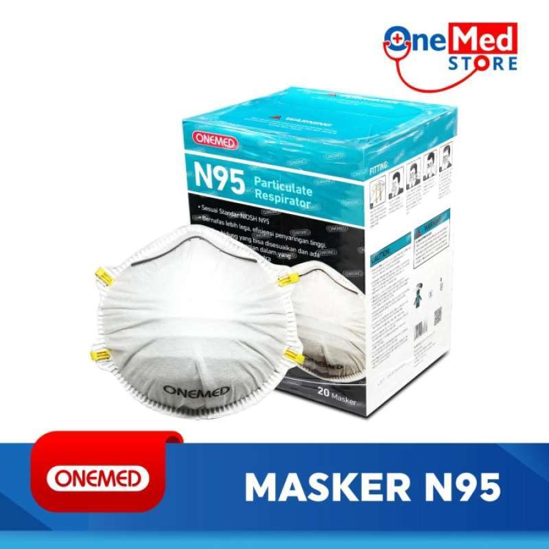 Jual Masker N95 Onemed Box 20 Pcs Di Seller Velvet Store - Cengkareng ...