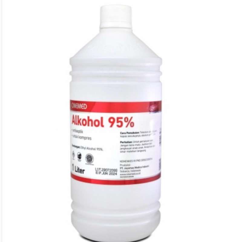 Jual Alkohol 95% 1liter Onemed Di Seller Yama - Cengkareng Timur, Kota ...