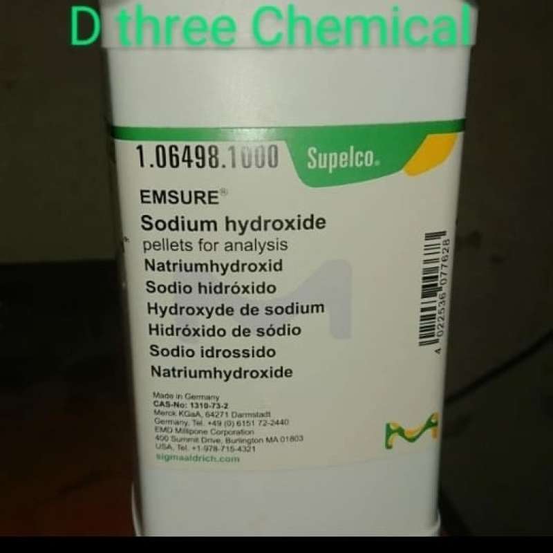 Promo Sodium Hydroxide 1kg Merck 1.06498.1000 Diskon 33% Di Seller ...