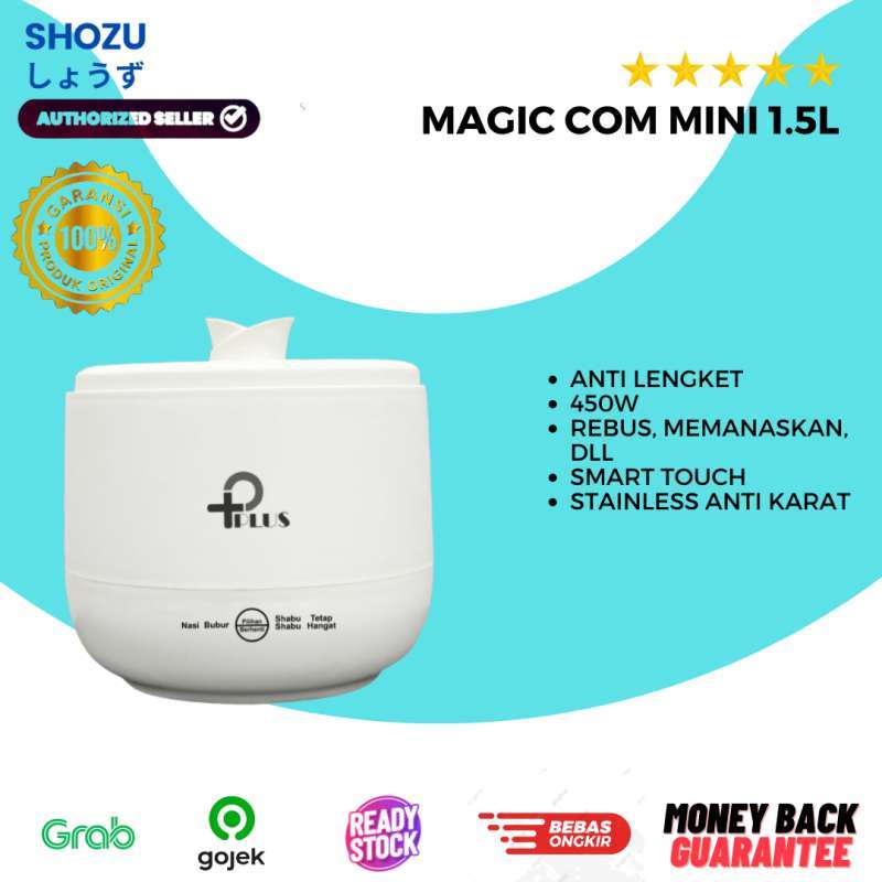 Jual Magic Com Mini 1.5l Rice Cooker Anti Lengket Lapisan Keramik Panci ...