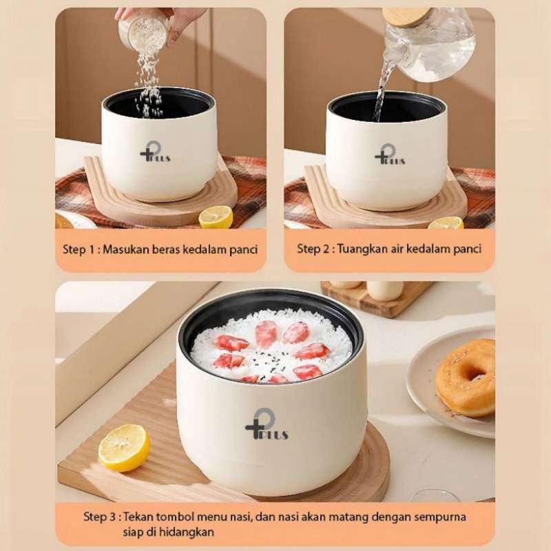 Jual Magic Com Mini 1.5l Rice Cooker Anti Lengket Lapisan Keramik Panci ...