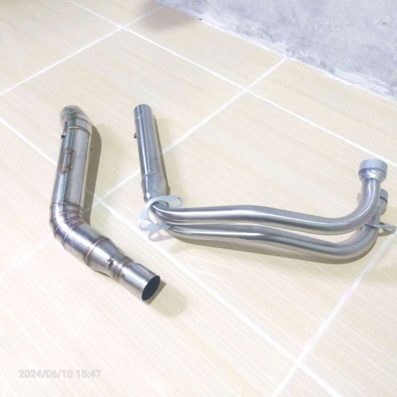 Promo Leher Pipa Leheran Knalpot Racing R25 Ninja 250fi Ninja 250 R Cbr250rr Mt25 Z250 - Z250 ...