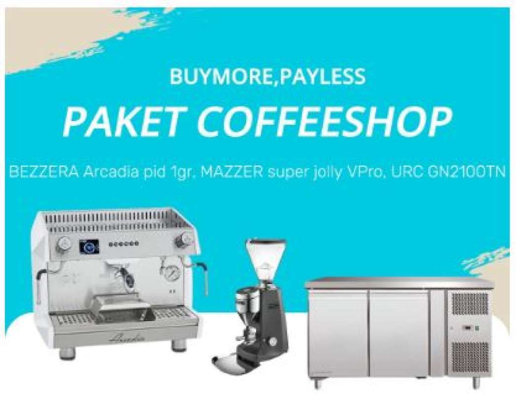 Jual Promo Merdeka Buymorepayless Paket Mesin Kopi Arcadia 1 Group Dan ...