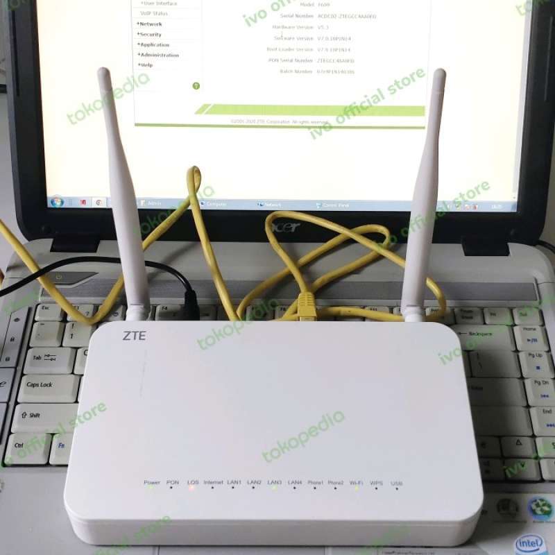 Jual Router Modem Zte F609 V3 Gpon Ont Di Seller Kingyo - Cengkareng ...