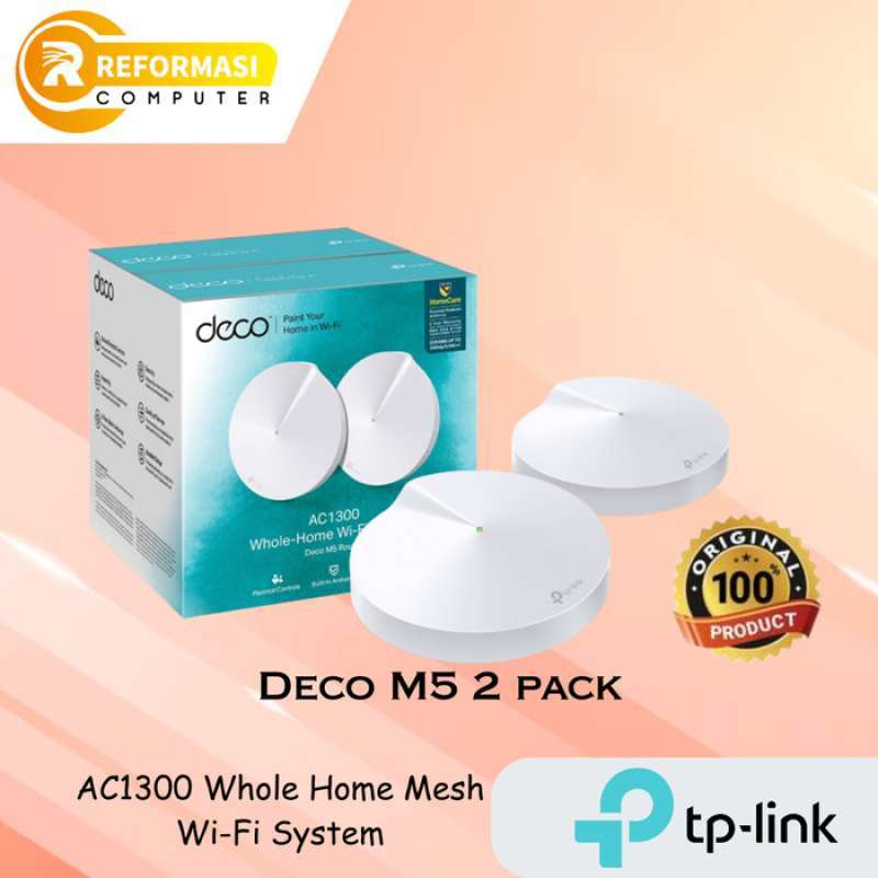 Jual Tp-link Deco M5 Ac1300 2pack Whole Home Mesh Wifi System Tplink 2 ...