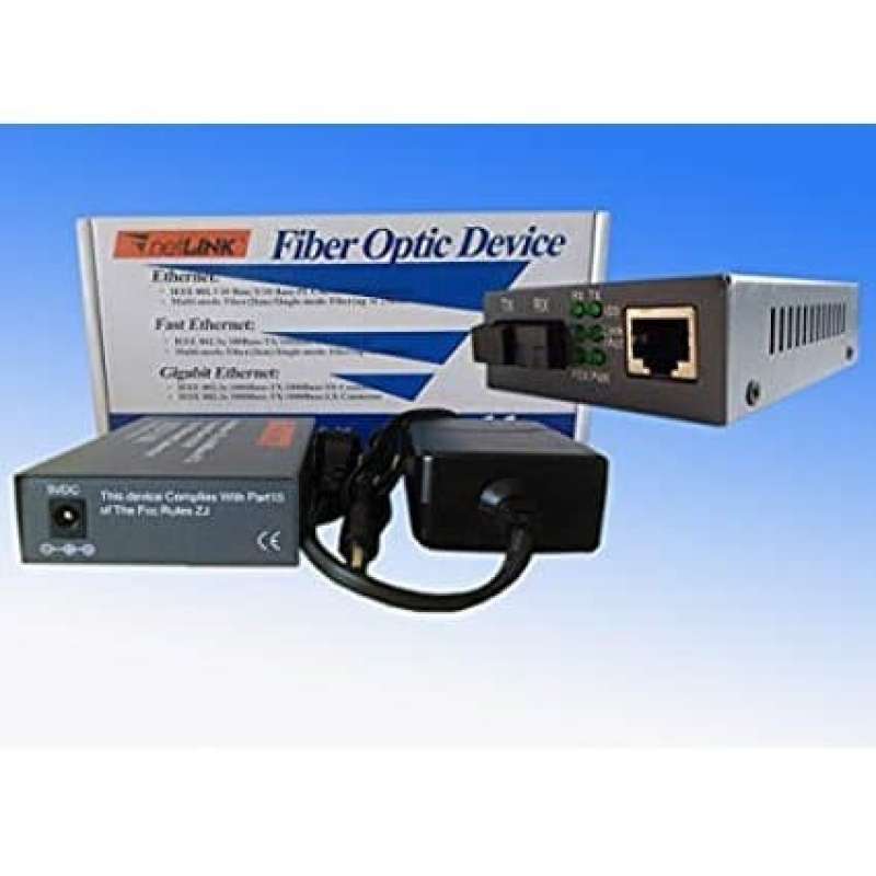 Jual Htb Converter Lan To Fiber Optic 10/100mbps - Htb 3100 A/b Di ...