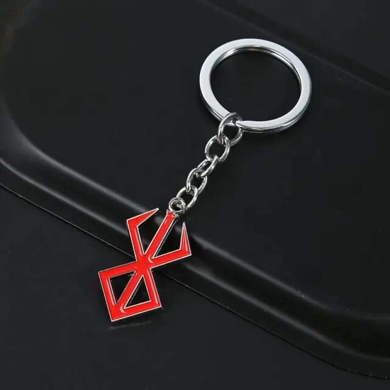 Jual Necklace Keychain Cosplay Anime Berserk Guts Brand Of Sacrifice ...