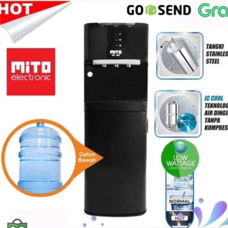Promo Water Dispenser Mito Md-666 190watt(galon Bawah)md666 Diskon 23% ...
