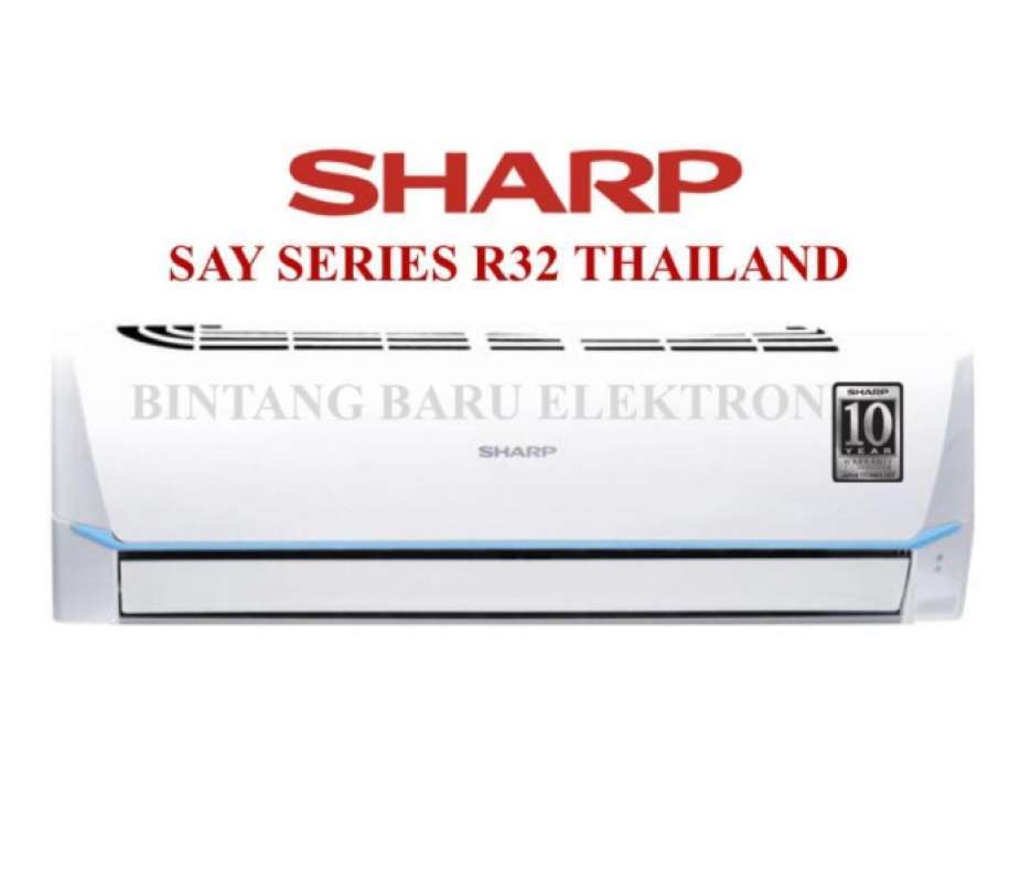 Promo Ac Split Sharp 1.5 Pk Ah-a12say R32 Jetstream Thailand 1 1/2 Pk ...