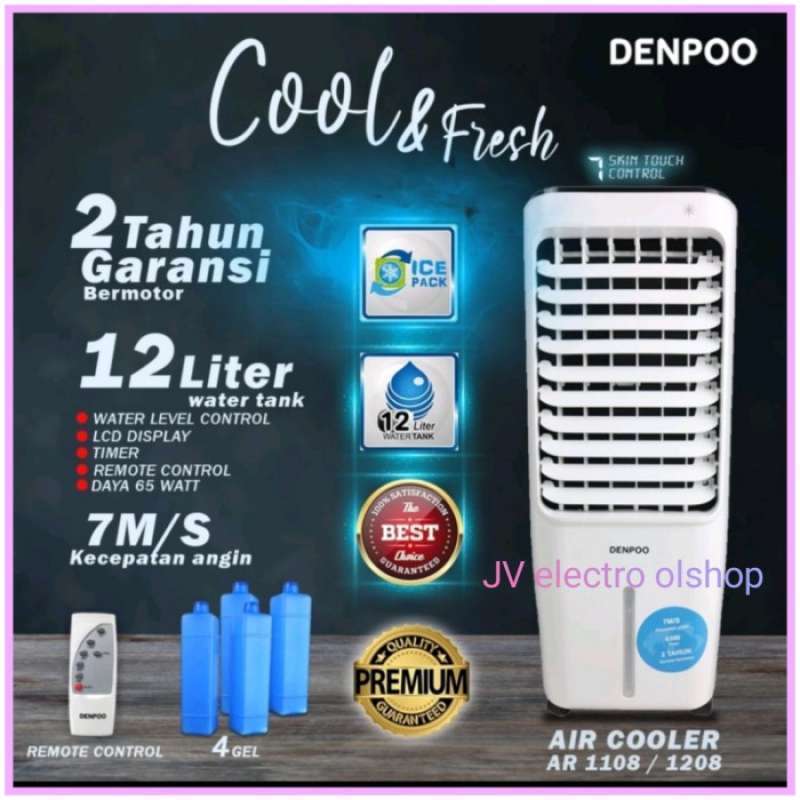 Promo Denpoo Air Cooler Ar 1108 Xf - Remote / Pendingin Ruangan Denpoo ...