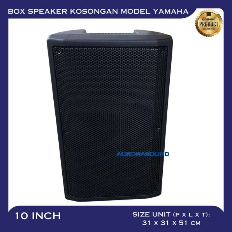 Promo Box Speaker 10 Inch Model Fiber Plastik Bok Kosong 10 In Diskon ...