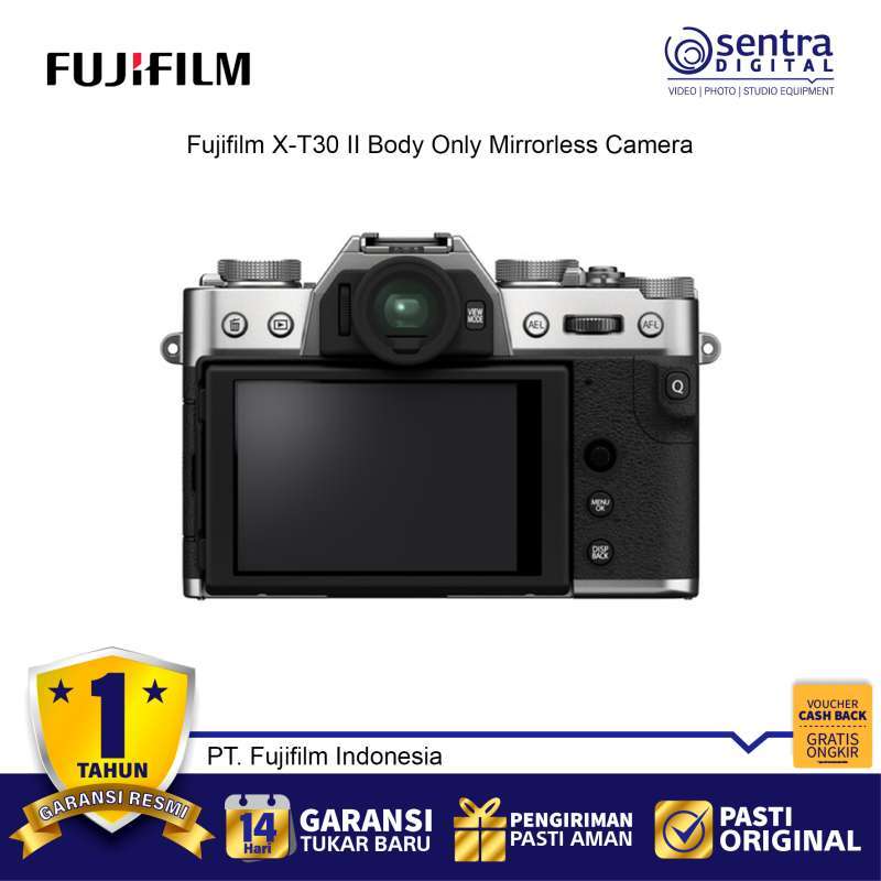 Promo Fujifilm X-t30 Ii Body Only - Xt30 Mark 2 Mirrorless Camera - Black Diskon 7% Di Seller ...