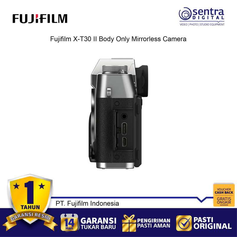 Promo Fujifilm X-t30 Ii Body Only - Xt30 Mark 2 Mirrorless Camera ...