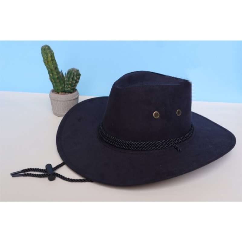 Jual Topi Cowboy Pria Tambang Topi Fedora Import Di Seller Velvet Store ...