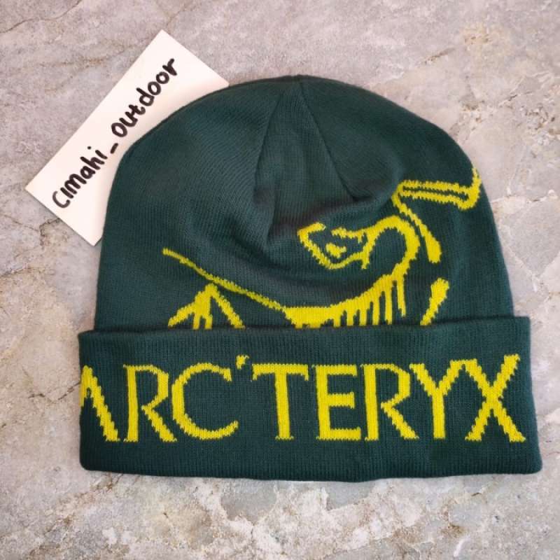 Jual Topi Arcteryx Original Bird Word Toque Beanie Kupluk Outdoor ...