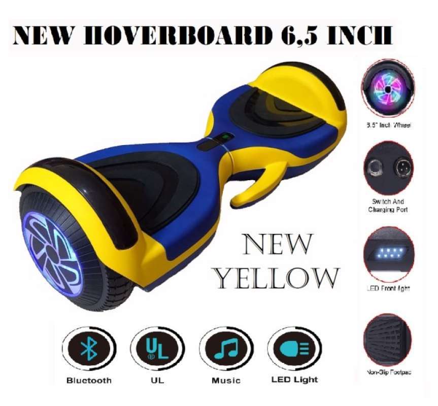 Jual Smart Wheel Balance Led 6.5 Inch New Model Hoverboard - Pink Army ...