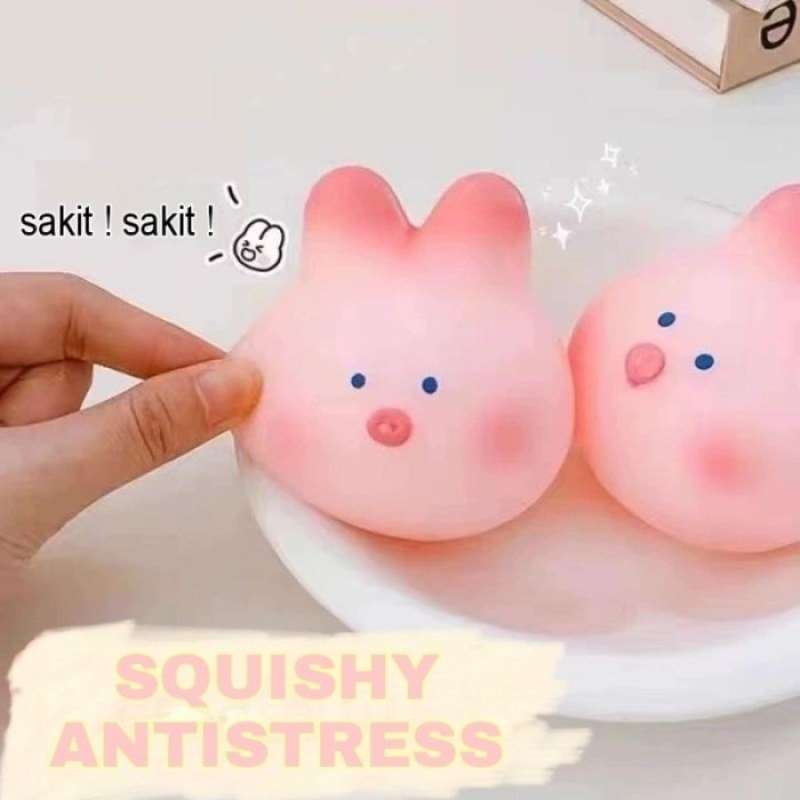 Jual Squishy Animal Squishi Lembut Squishy Pencet Squishy Antist - Pink ...
