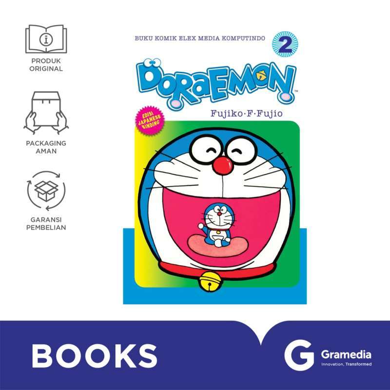 Jual Doraemon 02 (2024) (fujiko F. Fujio) Di Seller Gramedia Official Store - Gramedia Official ...