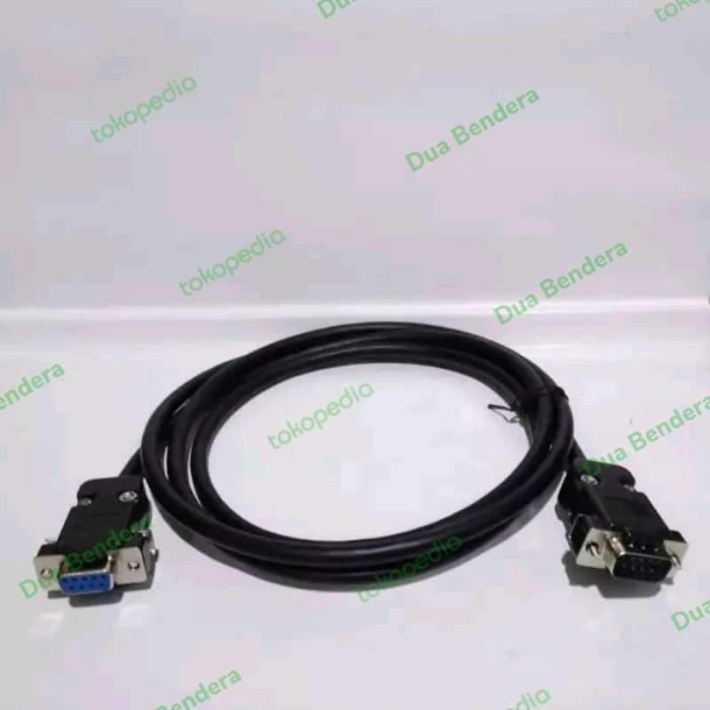 Promo 100% Produk Ori Kabel Serial Rs232 Db9 9 Pin Female Male ...